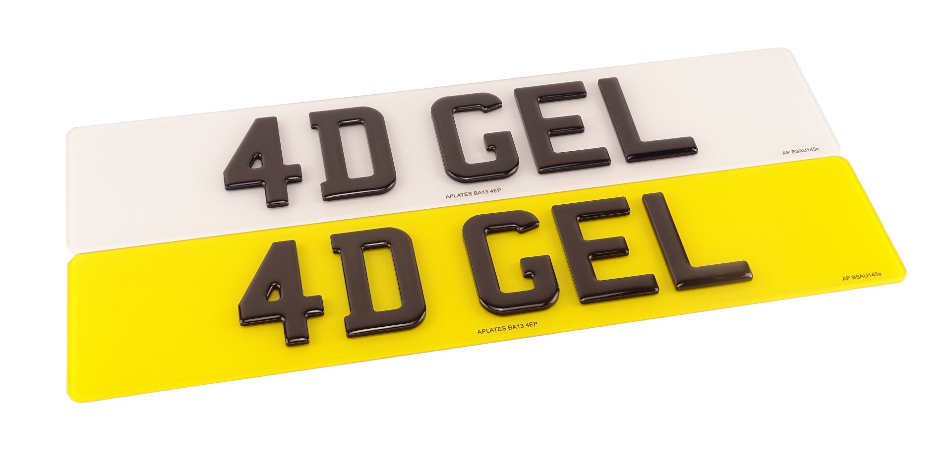 Buy 4D 3mm Gel Plates Road Legal Gel Number Plates Buy 4D 3mm Gel Plates Road Legal Gel Number Plates