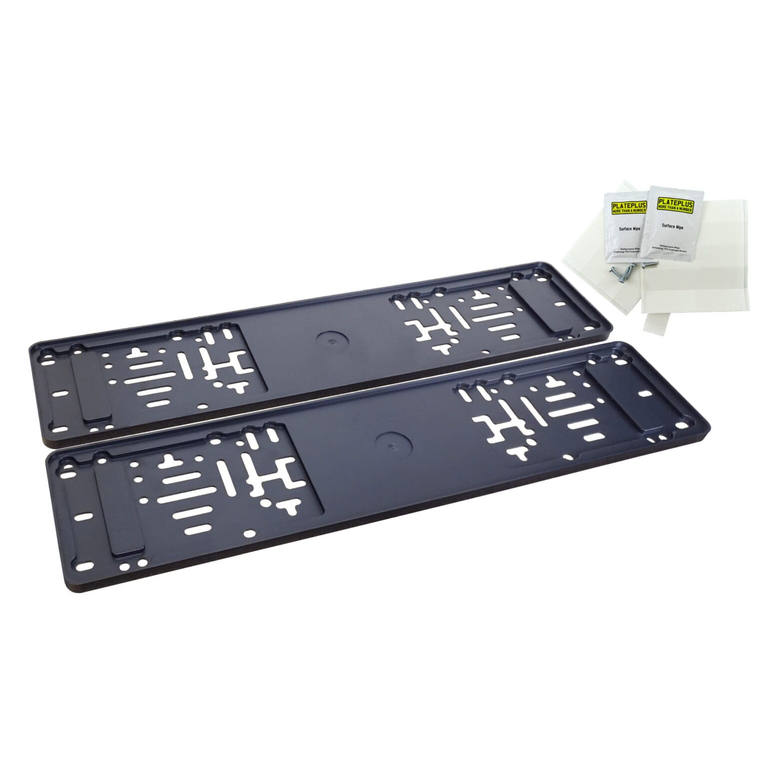 Number Plate Holders, For Plates With Badges and Borders