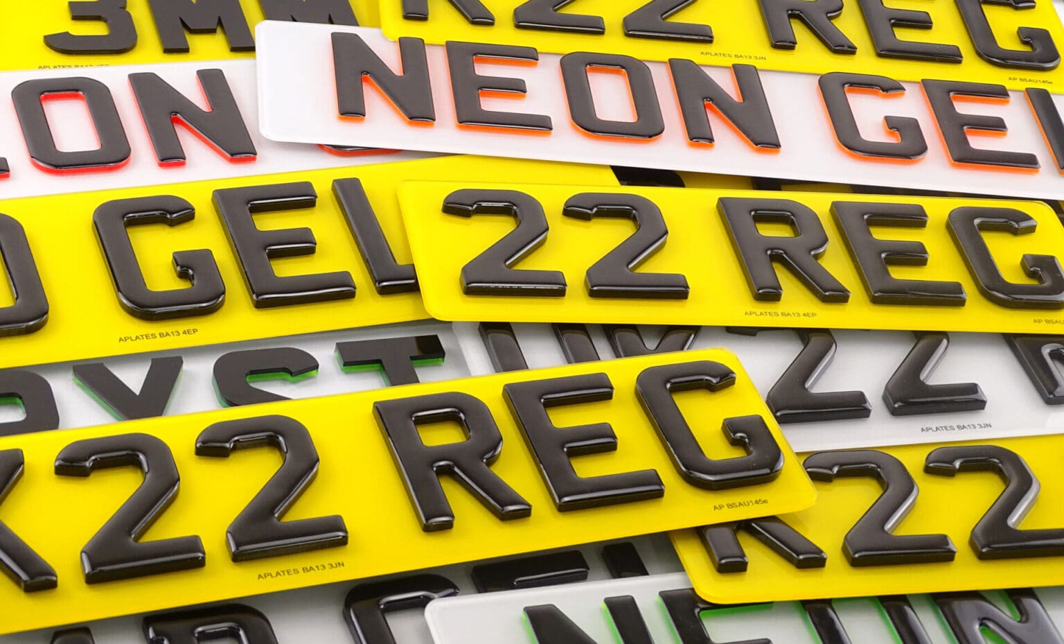 Do Halfords Sell 4D Number Plates?